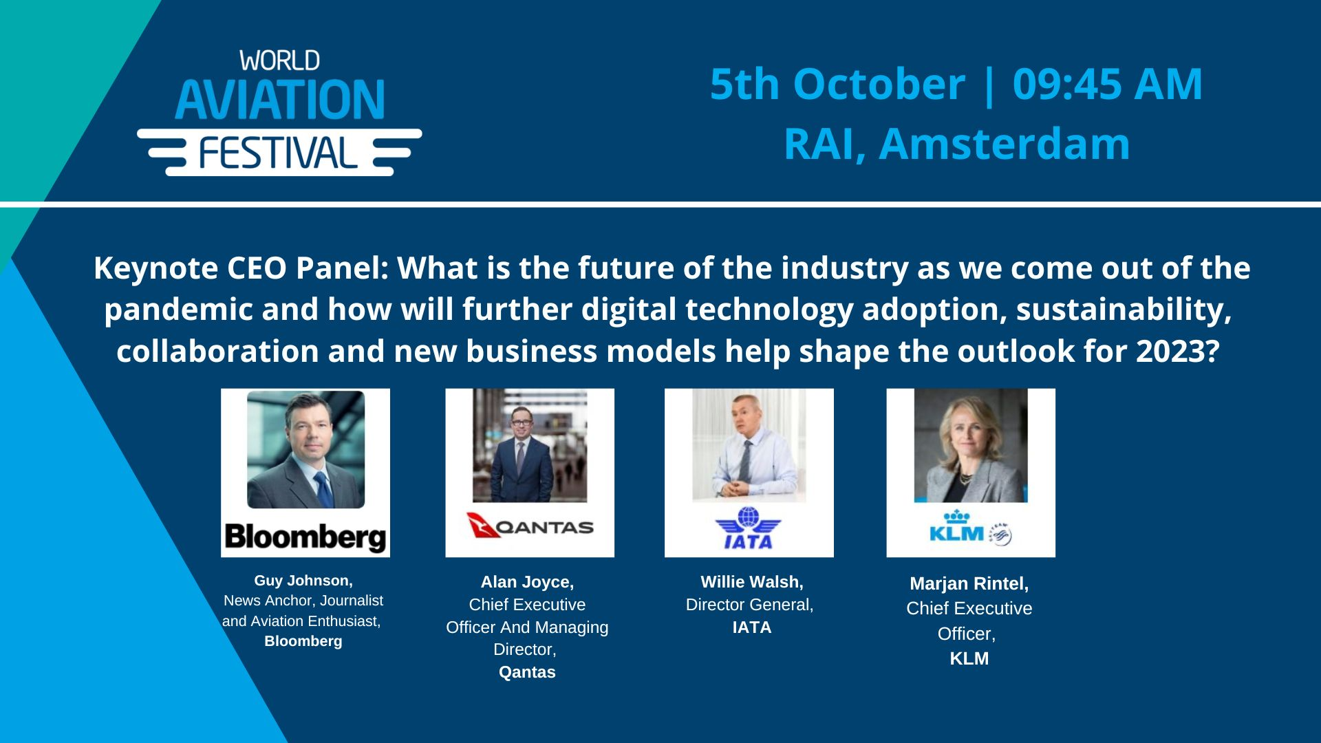 Keynote CEO Panel: What is the future of the industry as we come out of ...