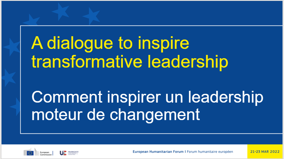 A dialogue to inspire transformative leadership