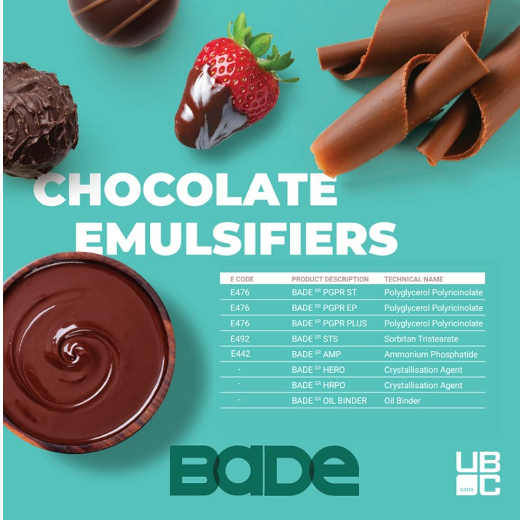 BADE ER CHOCOLATE EMULSIFIERS