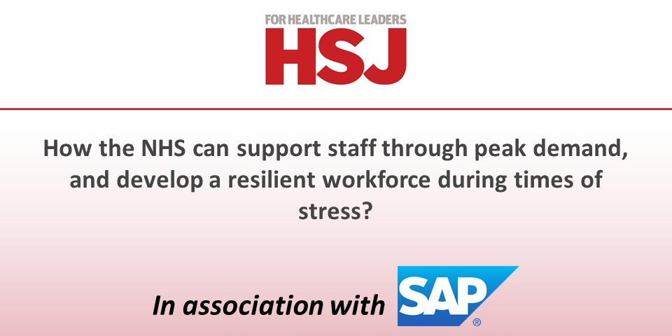 How the NHS can support staff through peak demand, and develop a ...