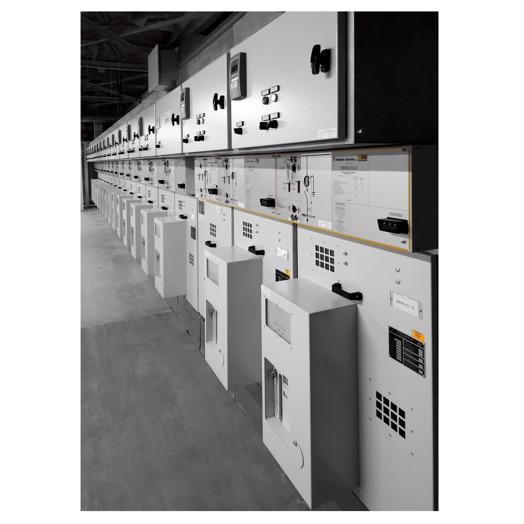 Quadro MT serie MINIBLOC-6