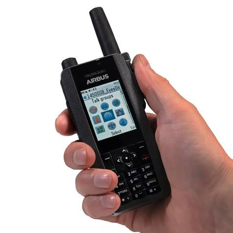 Airbus TH1n TETRA radio