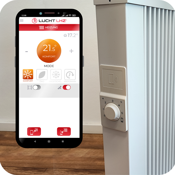 Touch&Heat Field Tests NFC Electric Radiators with TapNLink