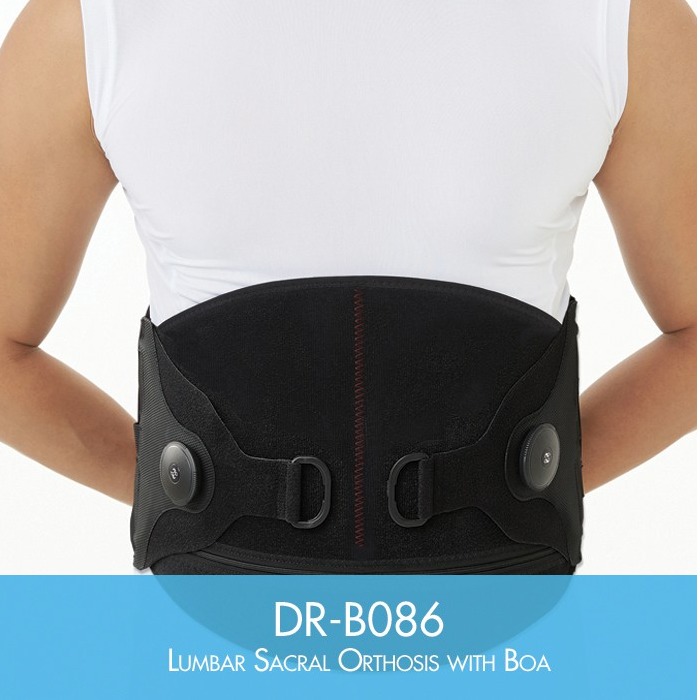DR-B086 Lumbar Sacral Orthosis With BOA