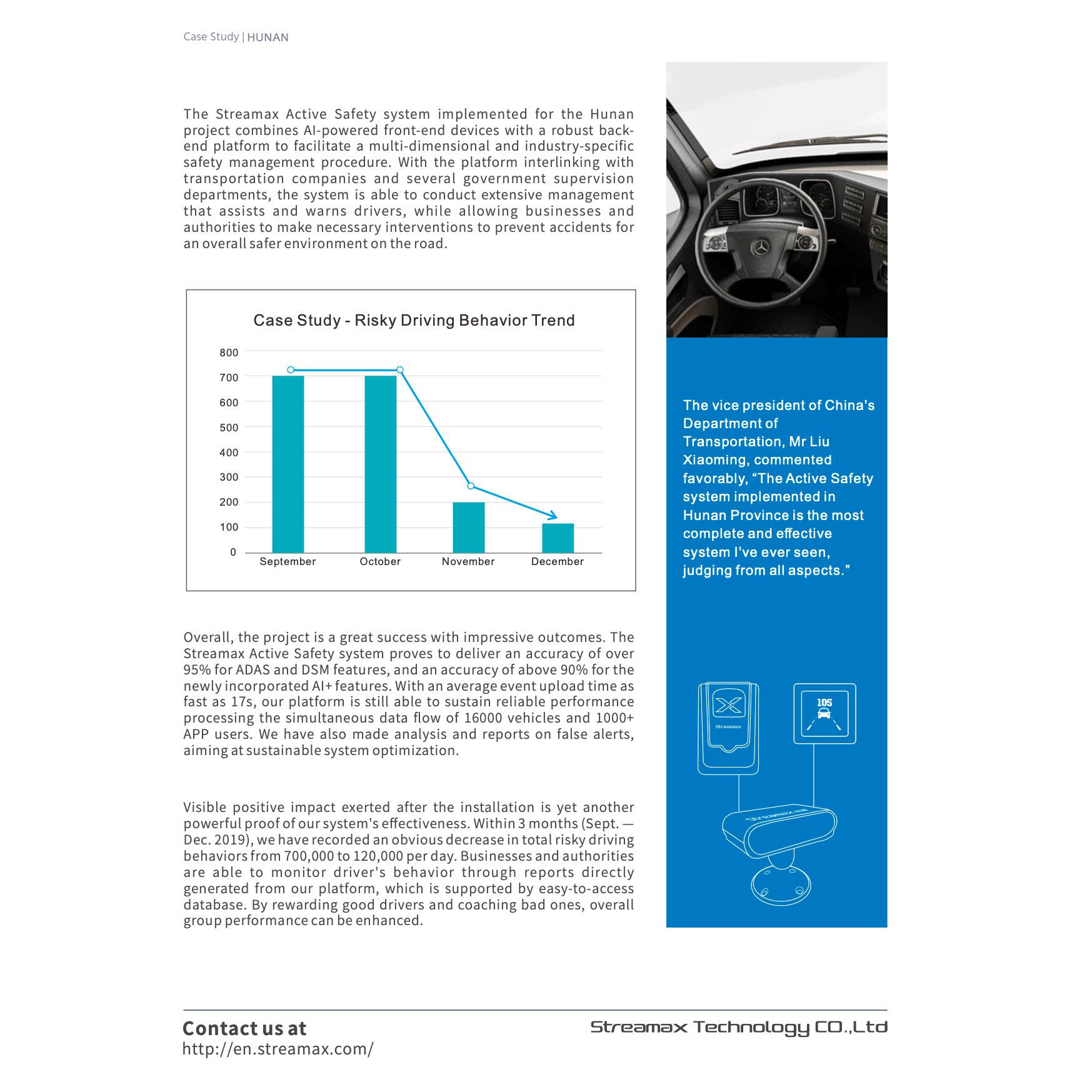 Case Study: Commercial Fleet in Hunan Province