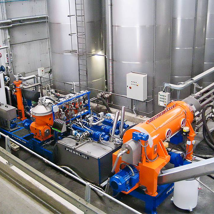 Oily emulsions treatment