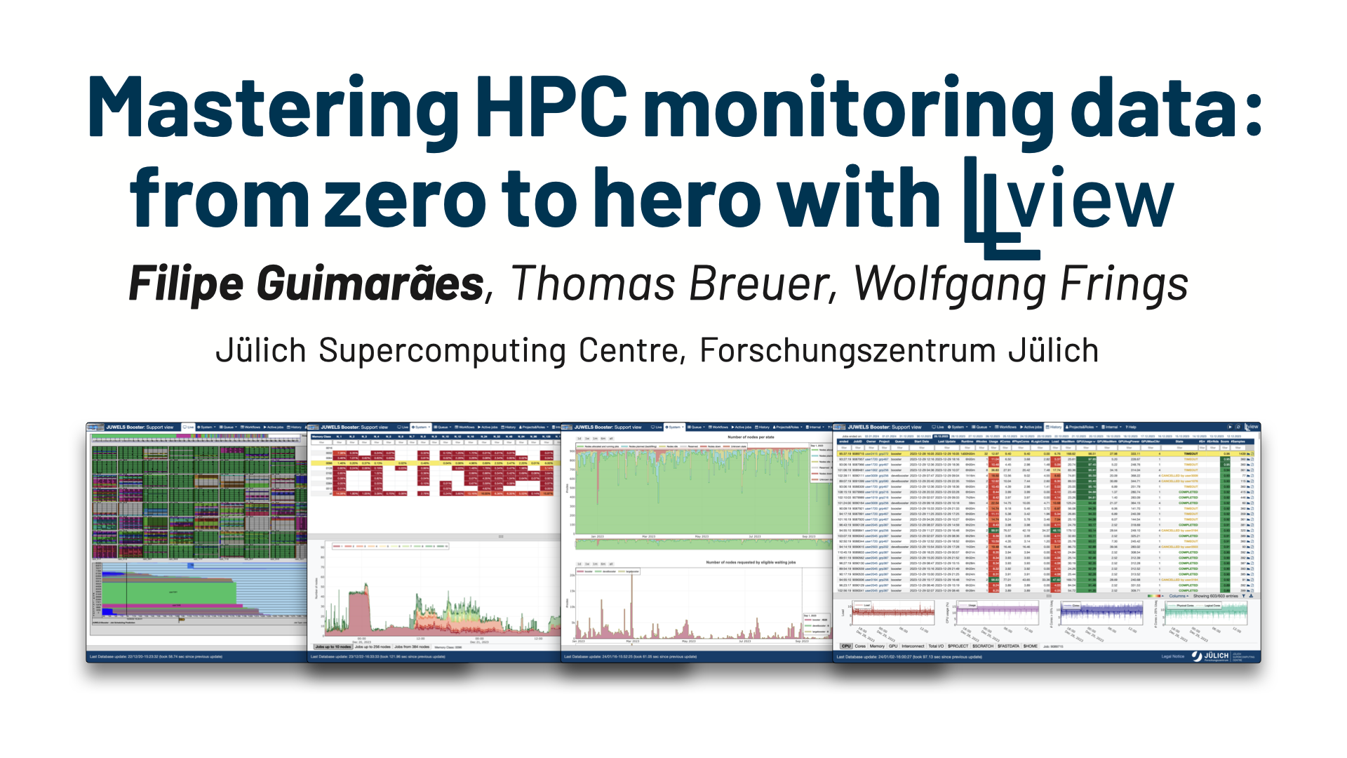Mastering HPC Monitoring Data: From Zero to Hero with LLview