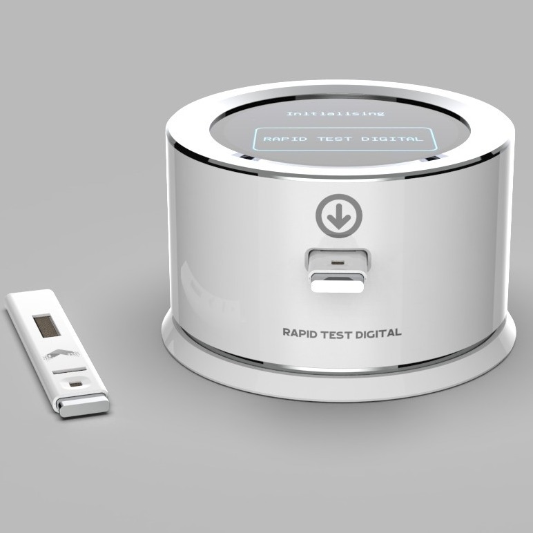 Digital lateral Flow Assay strip reader