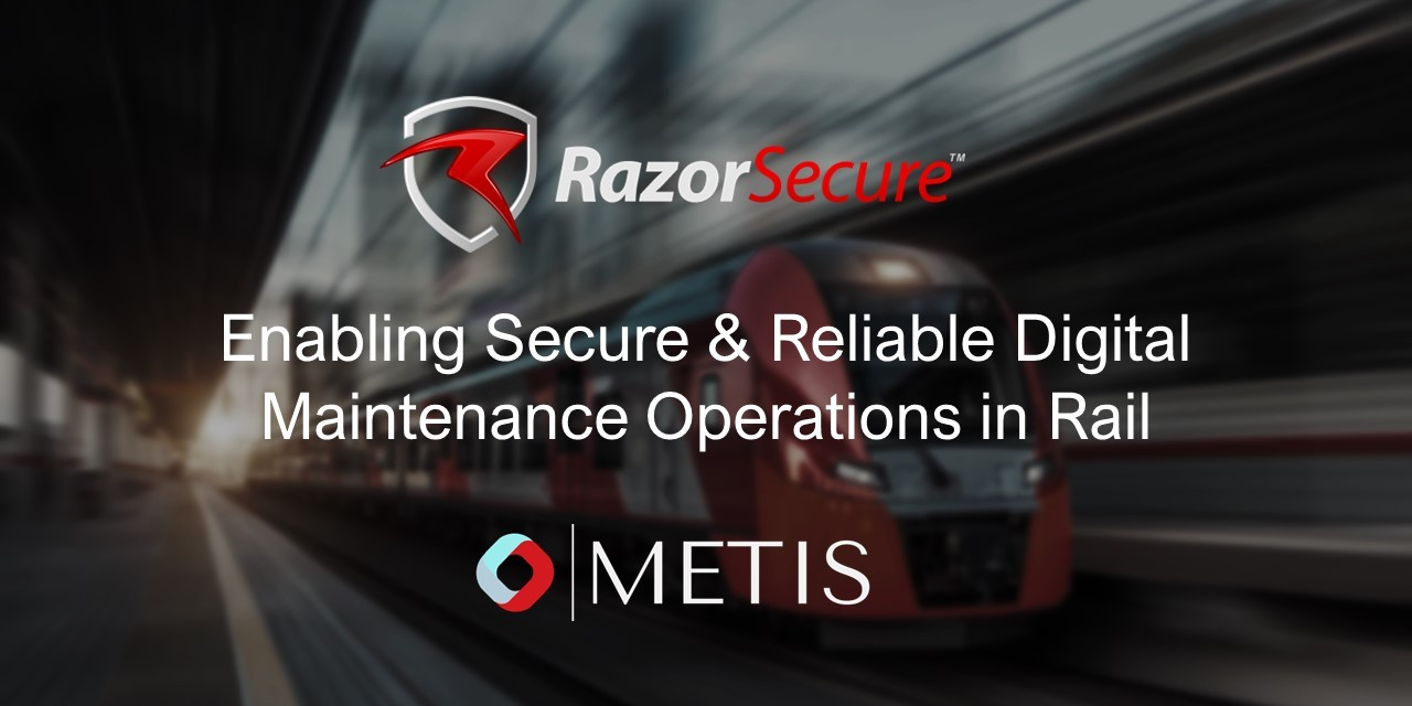 Enabling Secure and Reliable Digital Maintenance Operations in Rail